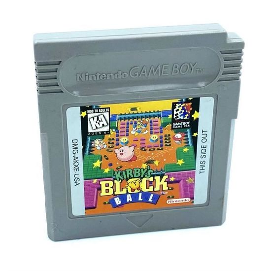Kirby's Block Ball GB jeu Nintendo Game Boy Classic Import USA NTSC-US ...