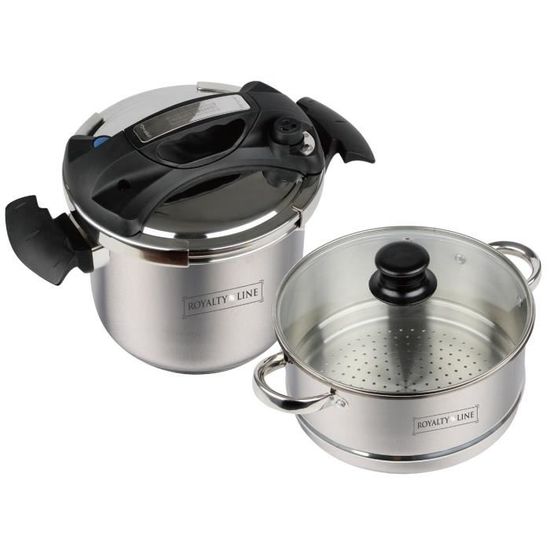 Autocuiseur à pression en acier inoxydable (Royalty Line - 4 Litre ...
