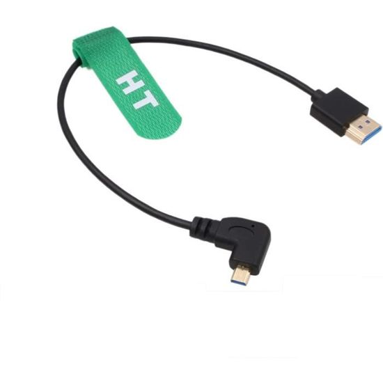 Micro Hdmi 4K 120Hz 8K Ultra Hd Cable Pour Sony A6500 A7Iii Canon Eos M ...