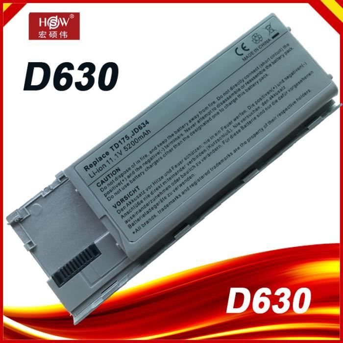 Laptop Battery For Dell Latitude D620 D630 D630c Precision M2300 Latitude D630 UD088 TG226 TD175 ...
