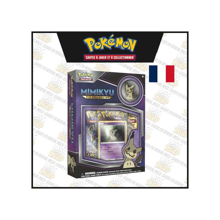Pokémon Coffret Pin's Mimiqui - FR (Booster Evolutions) - Cdiscount Jeux - Jouets