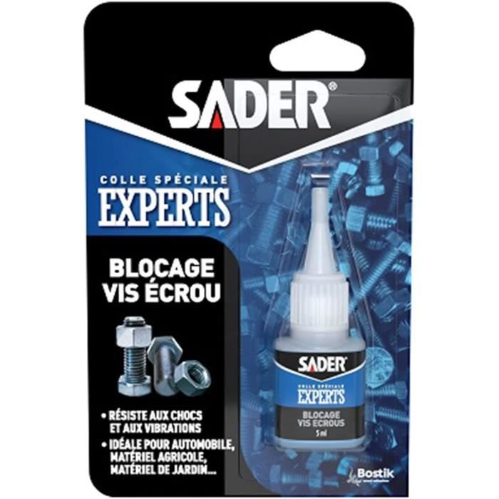 Sader Colle Blocage Vis Écrou – Frein Filet – Colle d'Étanchéité et de ...