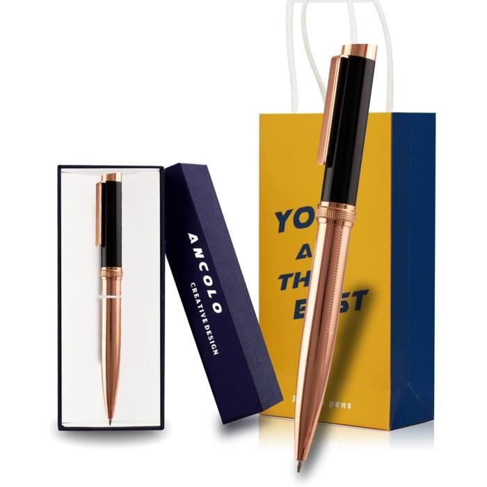 Stylo personnalisé - Stylo à bille de luxe Joli ensemble de stylos avec ...