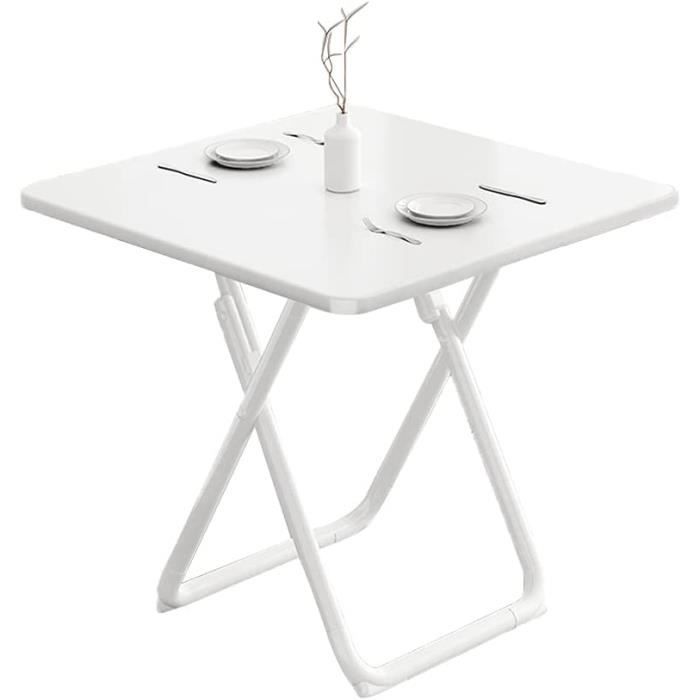 Table Pliante Pliable de Table carrée, Table à Manger, Petit ...