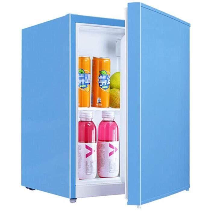 FRIGO 55L Mini Réfrigérateur Mini Thermostat Réglabl Petit Faible Niveau Sonore Mini Bar ...