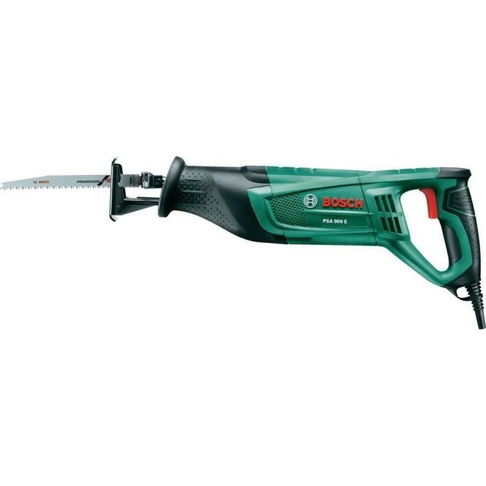 Scie-sabre 900 W Bosch PSA 900 E - Cdiscount Bricolage