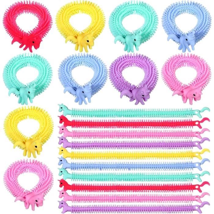 10 Pièces Jouet En Corde Extensible,Jouet Anti Stress, Jouet Sensoriel ...