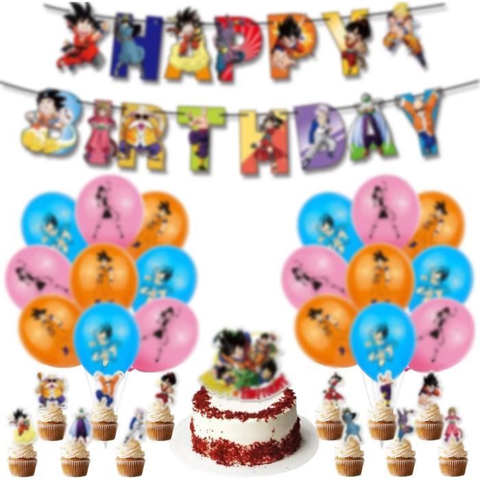 Ballons Anime Anniversaire - 32Pcs Anime Ballons Set Anime Décoration ...