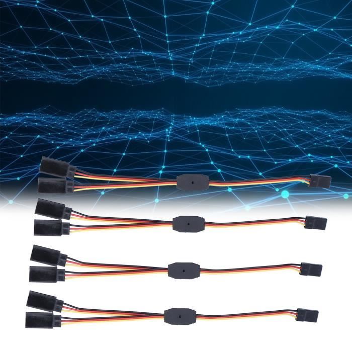 EJ.life Câble répartiteur de servo Servo Splitter Wire Matériau d ...