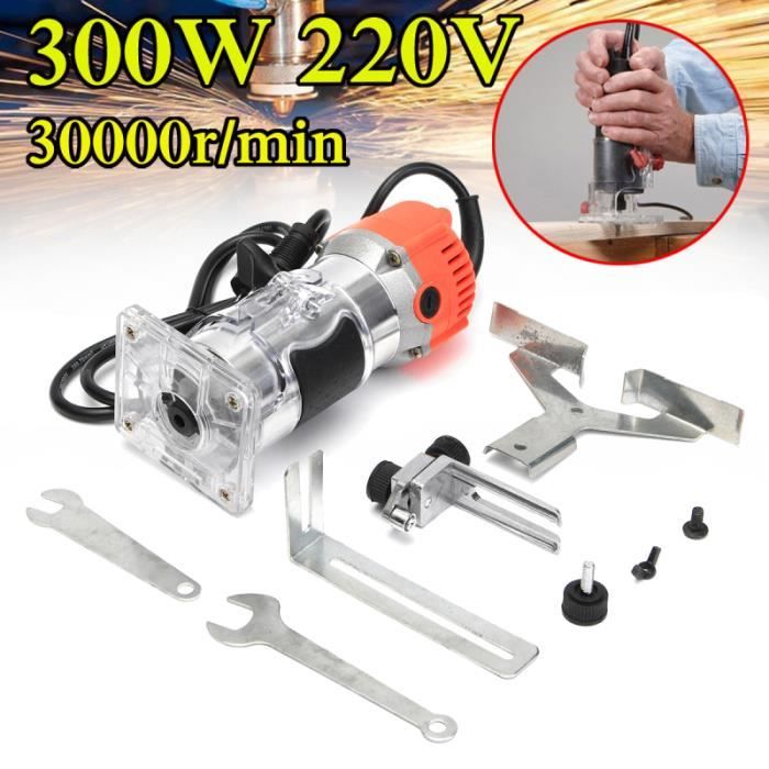 NEUFU 220V 300W 6mm 30000r/min Electrique Fraise Fraisage Gravure ...