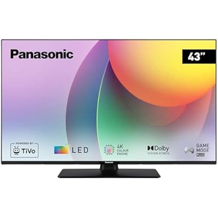 Panasonic TB-43W60AEZ, Série W60 43 Pouces 4K Ultra HD LED Smart TV ...