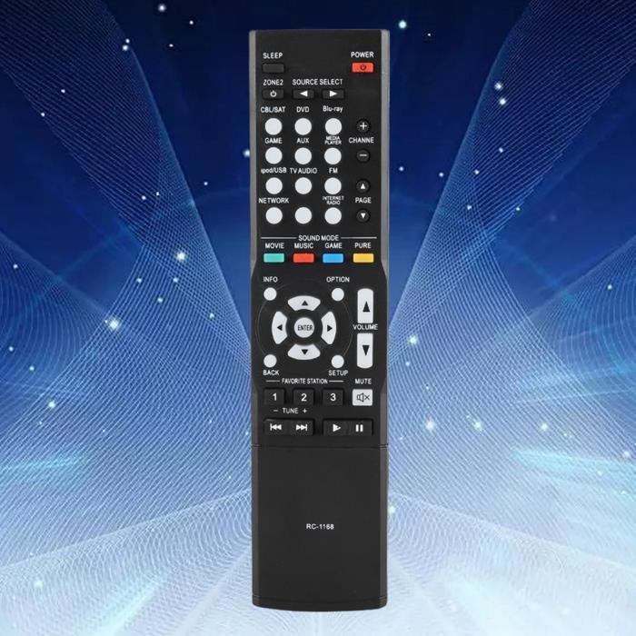 Télécommande - QIILU - Compatible AVR1613 AVR1713 1912 1911 2312 - ABS ...