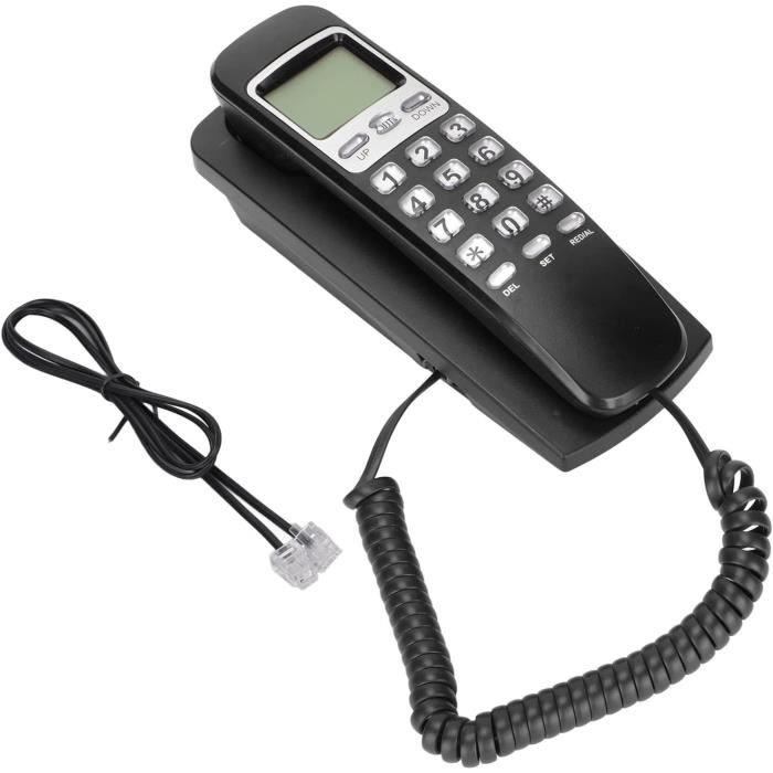 Téléphone Filaire, Kxt777Cid Téléphone Filaire Avec Fonction De ...