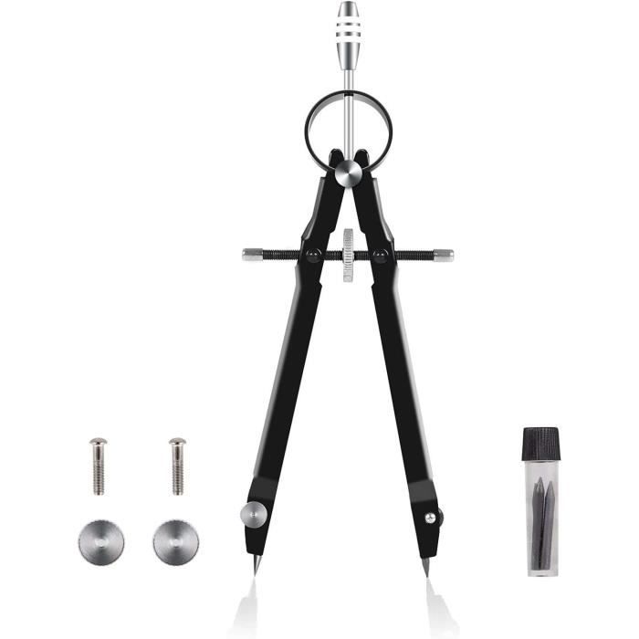 Kit de Boussole Ensemble de géométrie de Compas Professionnelle 1pcs ...