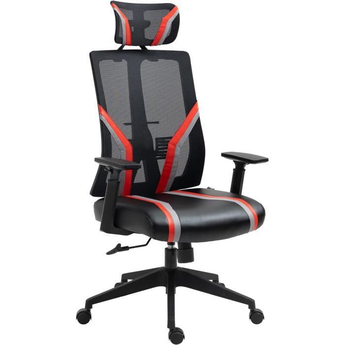 Vtto Fauteuil de Bureau siège de Bureau Ergonomique de Type Gaming ...