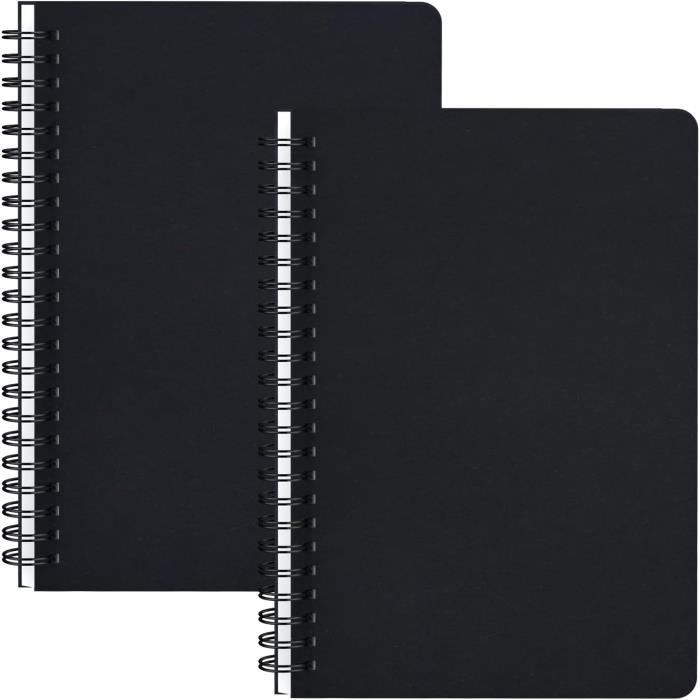 Yaro Cahiers Pointillés A5-2 Pack Carnets à Spirales A5 Pointillé 5mm ...