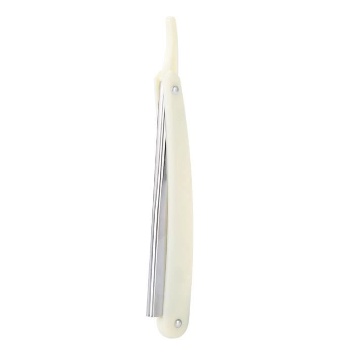 TMISHION rasoir de barbier droit Barber Razor Straight Edge Hair ...