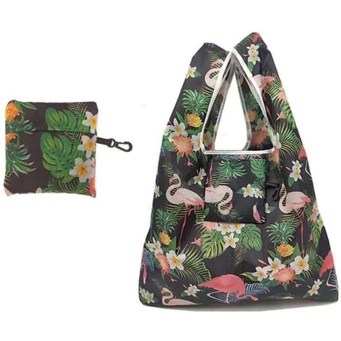 Sacs de Course Réutilisable Pliable Sacs à Légumes Sac en Tissu Shopper ...
