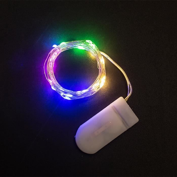 Guirlande Lumineuse LED - Quatre Couleurs 3m 30 Lumières Fil de Cuivre Étanche - Guirlande ...
