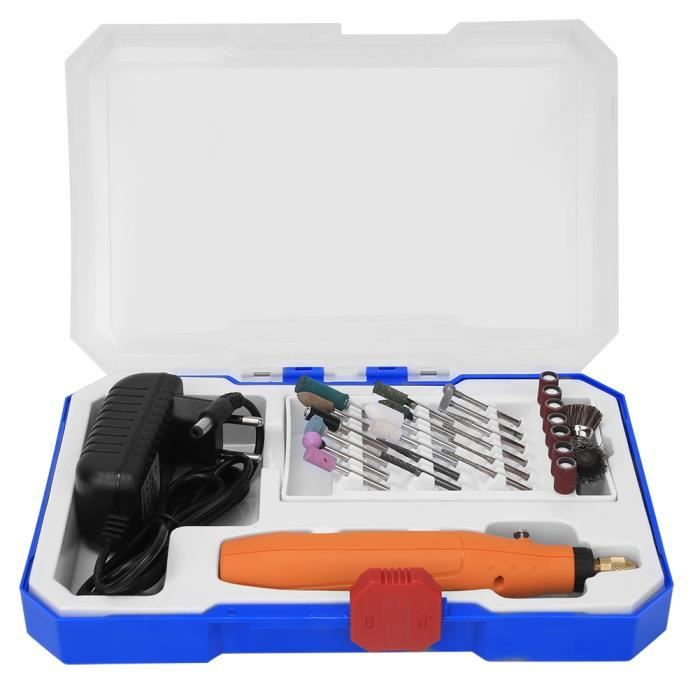 YUM 12V Mini Grinder Électrique Jade Polishing Grinding Tool Set ...