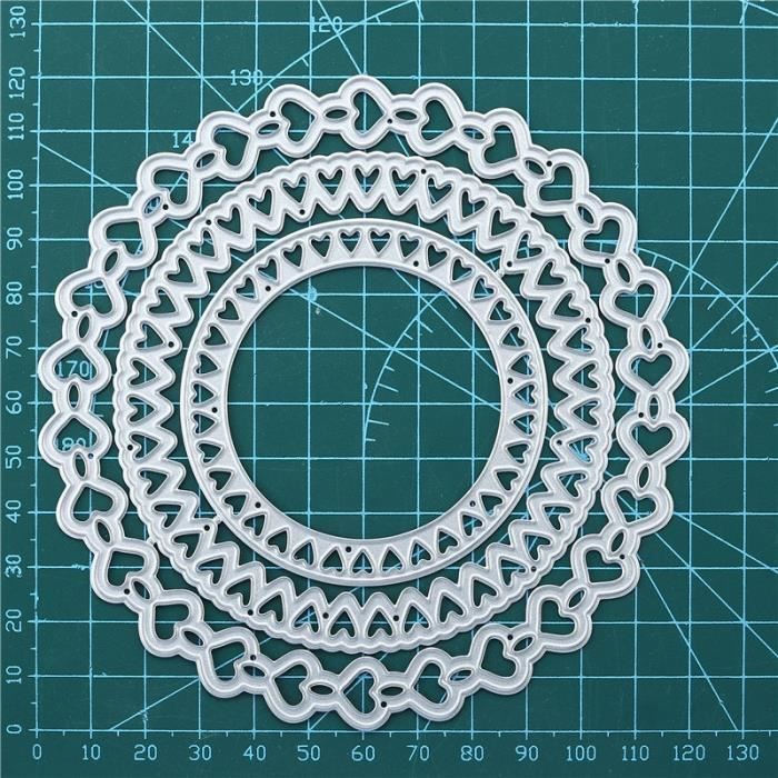 GABARIT DE DECOUPE,die 4--Matrices De Découpe En Métal, Cercle Fond ... GABARIT DE DECOUPE,die 4--Matrices De Découpe En Métal, Cercle Fond ...