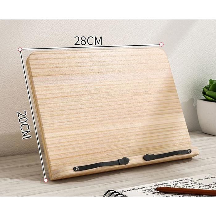 Support de lecture en bois massif support de lecture multifonctionnel ...