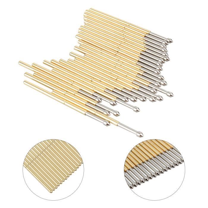 Cikonielf Sonde de test Pogo Pin Pcb 1Mm Pogo Pins 1Mm 100X P50 J1 P50 ...