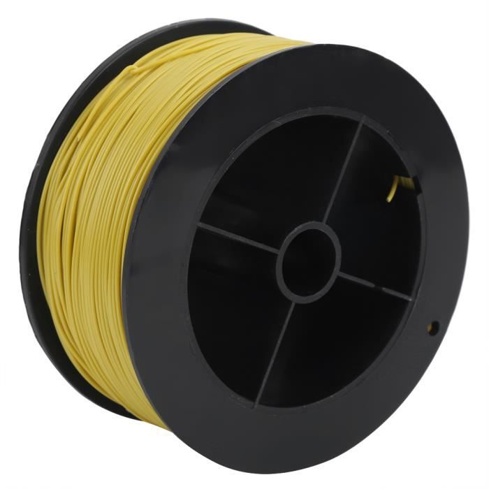 Câble de Fil Électrique UL1007 - SURENHAP - Jaune - Cuivre Étamé ...