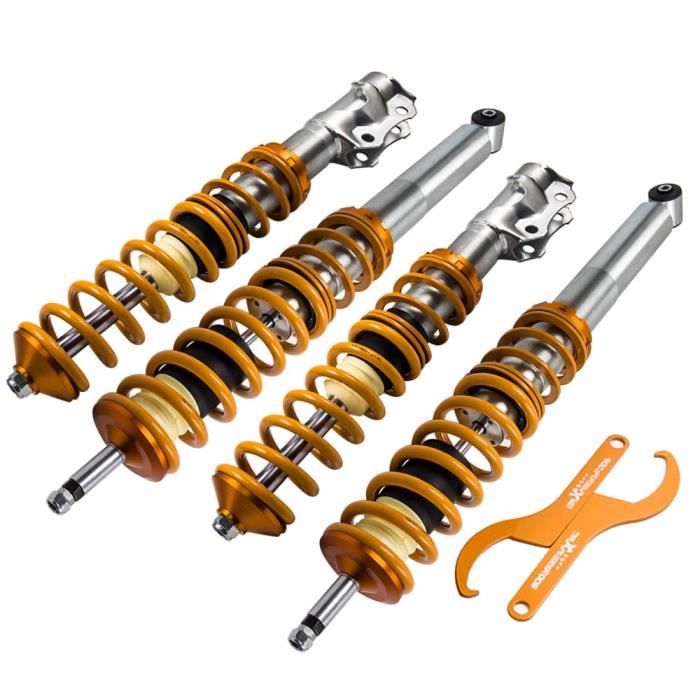 MaXpeedingrods Kit Amortisseurs suspension combines filetes pour VW ...