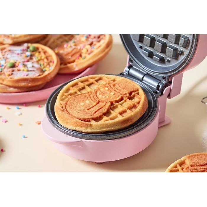 Mini gaufrier avec motif bonhomme de neige petit gaufrier antiadhéif ...