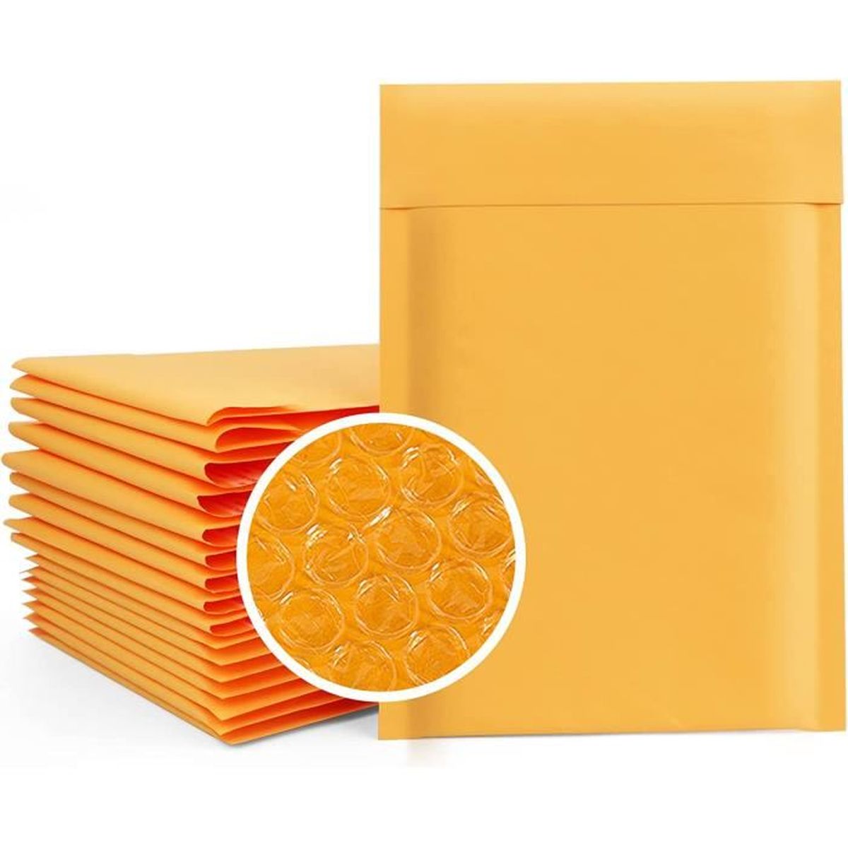 30Pcs Enveloppes à Bulles 16 x 22.5 cm Imperméable - Enveloppes à ...