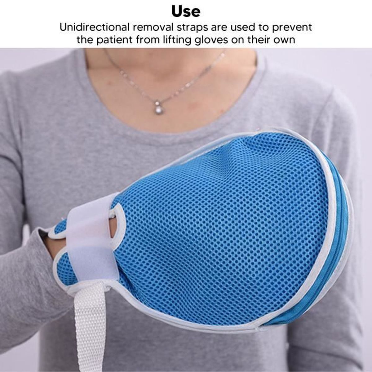 ZIU Gants de contention de la démence avec maille respirante double face 3D - Cdiscount Beaux ...