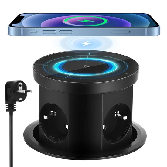 TTLIFE Multiprise Electrique 4 Prises avec USB C, Prise de Table ...