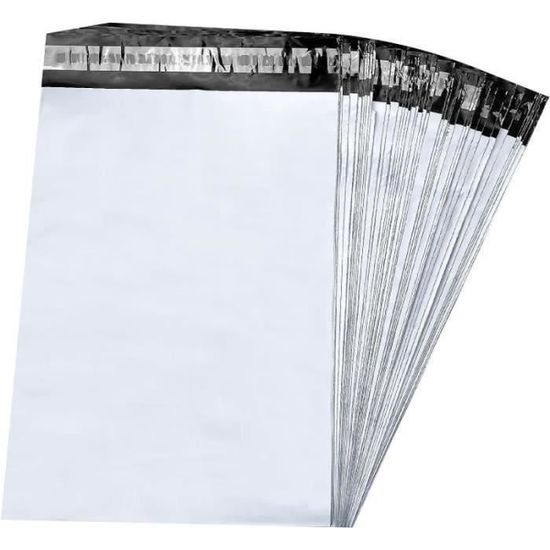 SAC PROTECTION - SACHET PLASTIQUE 50Pcs enveloppe plastique expedition ...