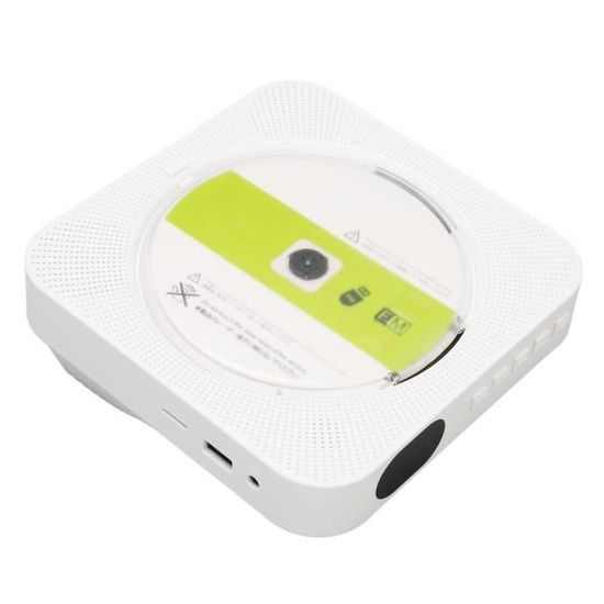 Lecteur CD - EJ.LIFE - Vertical de Bureau - Bluetooth 5.1 - Stéréo HiFi - Multifonction ...