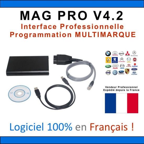Interface MAG PRO V4.2 - ECU FLASH CHIP TUNING - MPPS GALLETTO BDM KESS ...