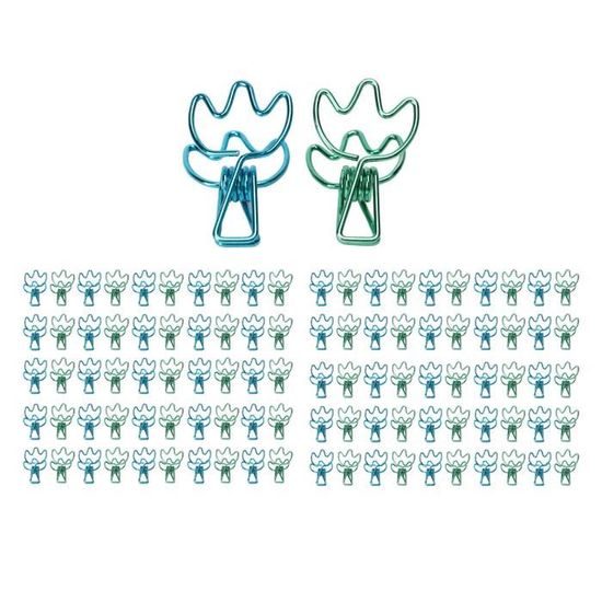 Tbest Binder Clips, Hollow Design Mini Paper Clips for Document ...