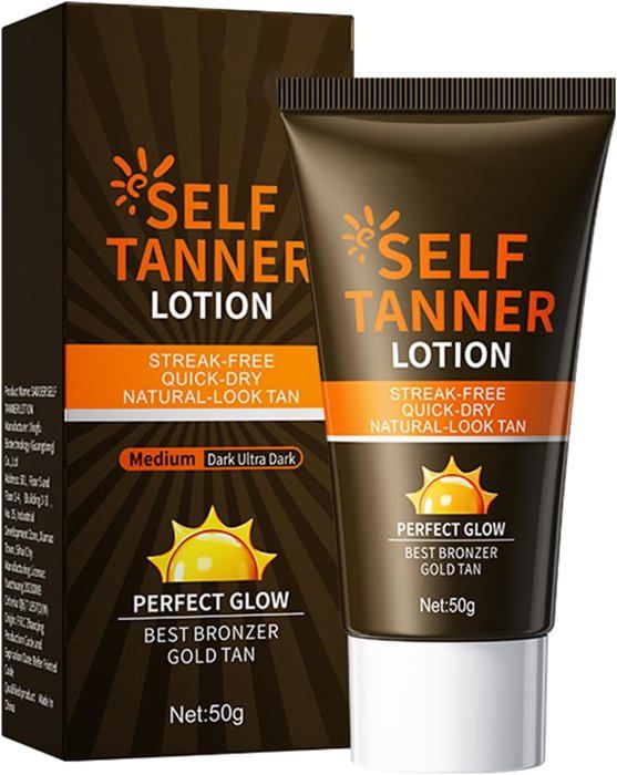 Crème Autobronzante, Self Tanner Lotion, 50G Accélérateur De Bronzage ...