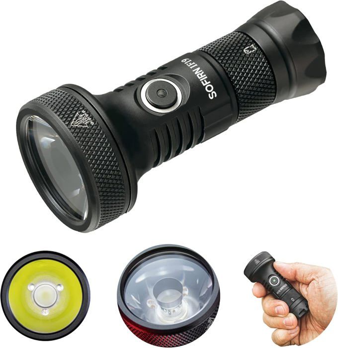 Sofirn If19 Mini Lampe De Poche Led 2000 Lumens Super Lumineuse ...