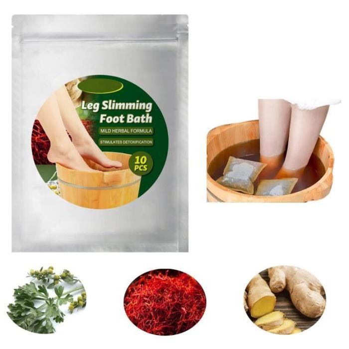 Lymphatic Drainage Ginger Foot Bath Wormwood Foot Bath Ginger Foot ...