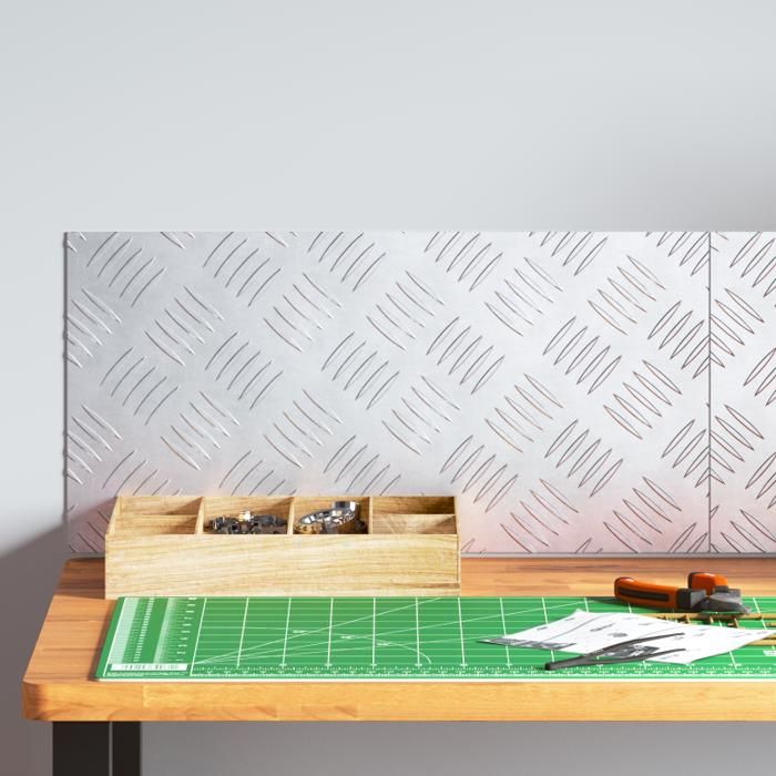 Plaques en Aluminium à Relief 2 pcs Antidérapants 50x25 cm - Cdiscount ...
