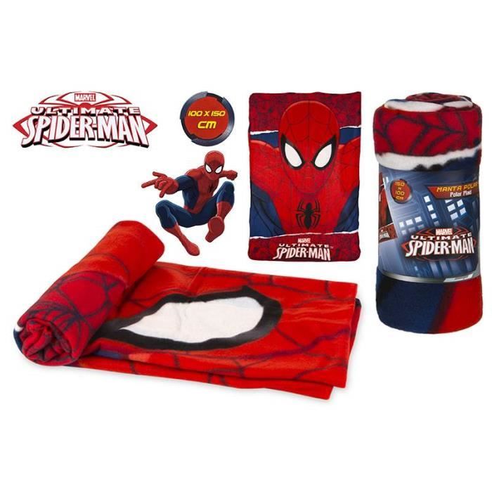 Plaid spiderman - Cdiscount Maison