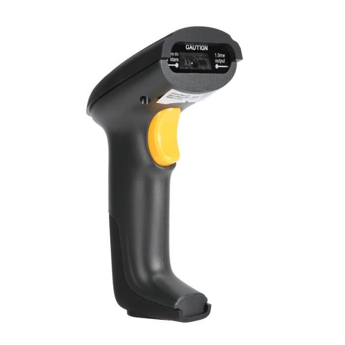 Scanner filaire, lecteur de codes-barres portatif à poignée ...