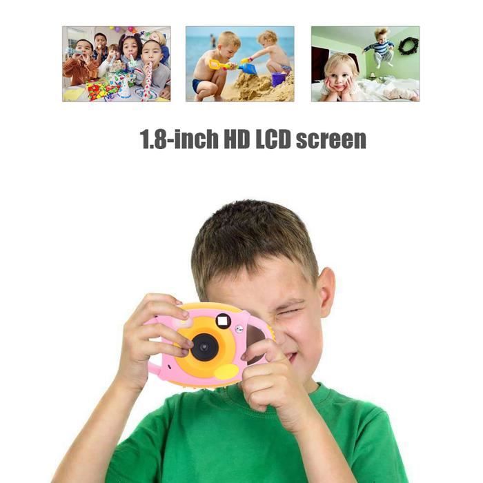 BELLE TECH Mini Caméra Enfant,Appareil Photo Numérique Anti-Chute ...