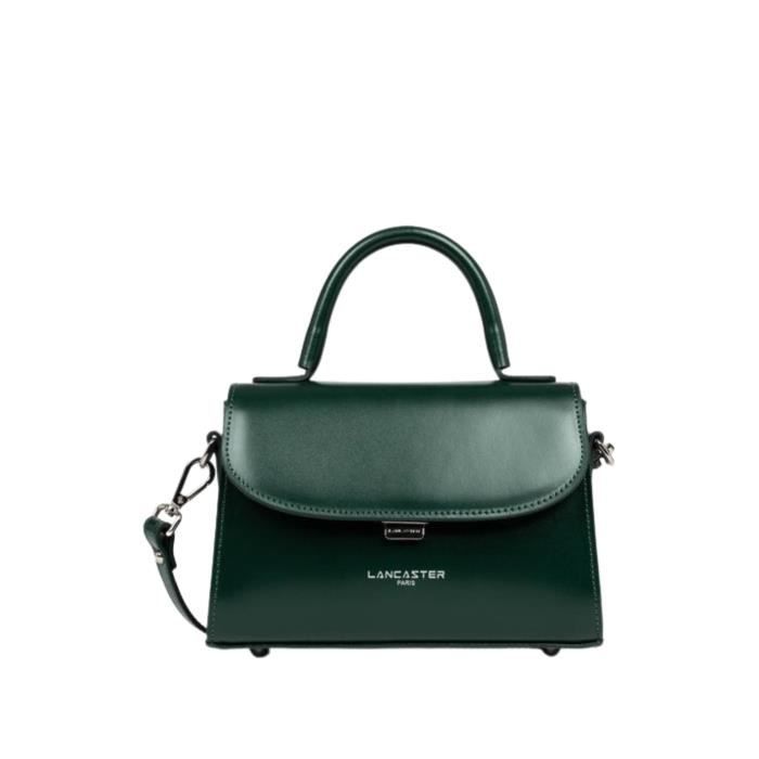 Sac a main Lancaster Suave Even Ref 57400 Vert fonce 21*14*7 cm ...