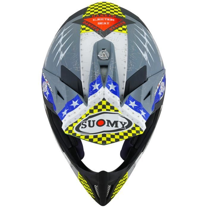 Casque intégral Suomy X-wing Jetfighter - matt blue - XS (53/54 cm ...