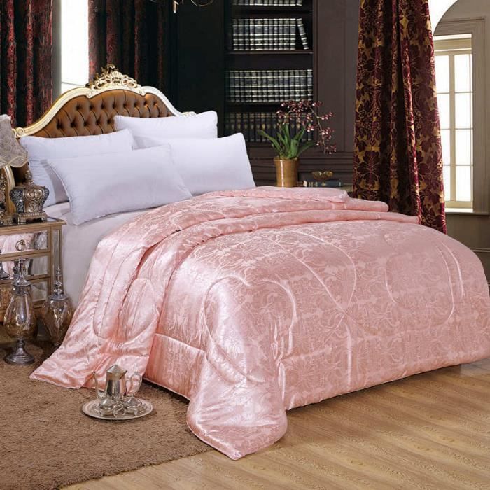 RUMOCOVO® Couette en soie, couette fine lavable pour adultes et enfants ...