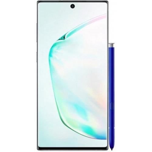Galaxy Note 10 Dual SIM 256GB 8GB RAM SM-N970F/DS Aura Glow Argent ...