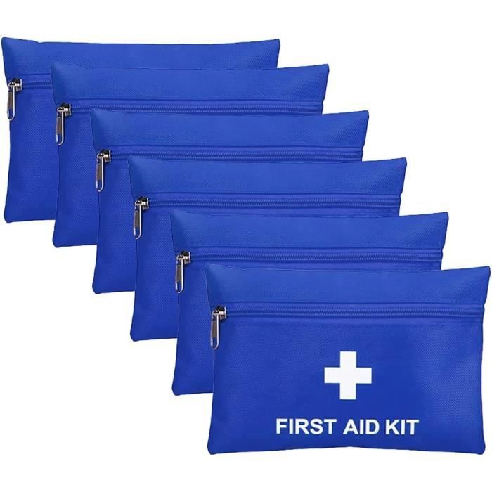 Trousse De Secours, 6 Pièces Mini Trousse De Premiers Soins Kit De Premiers Secours Vide Sac De ...