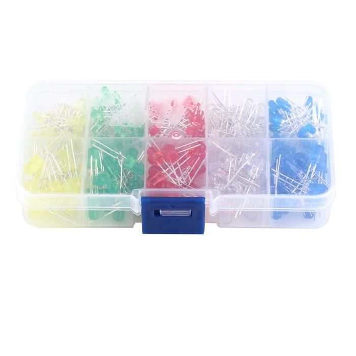 Kit Diodes Led Vert Fiable Rond Pour Eclairage[H4112] - Cdiscount Bricolage